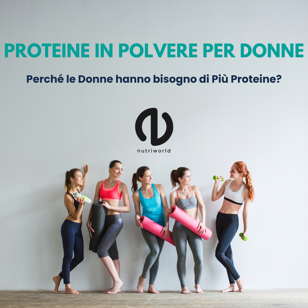 Le Migliori Proteine in Polvere per Donne: La Guida Completa – NutriWorld.it